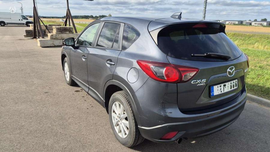Blue Mazda CX-5 2013 in Kaunas, with an engine capacity of 2.19 L and mileage of 248 thousand km for 3050 €, photo 5 on AUTOMOTO.COM.LV