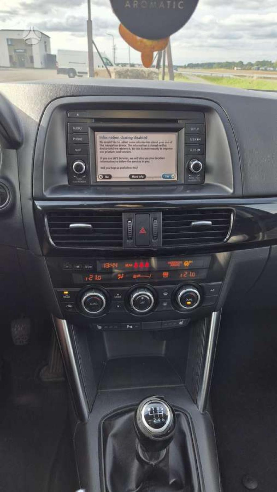 Blue Mazda CX-5 2013 in Kaunas, with an engine capacity of 2.19 L and mileage of 248 thousand km for 3050 €, photo 8 on AUTOMOTO.COM.LV
