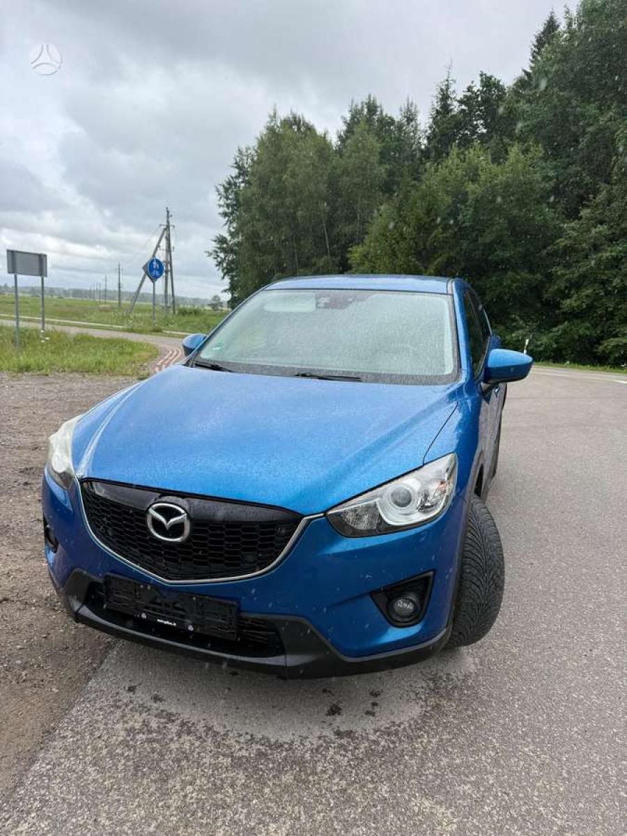 Zils Mazda CX-5 2013 Plungė, ar dzinēja tilpumu 2.19 L un nobraukumu 170 tūkst. km par 6400 €, foto 3 vietnē AUTOMOTO.COM.LV