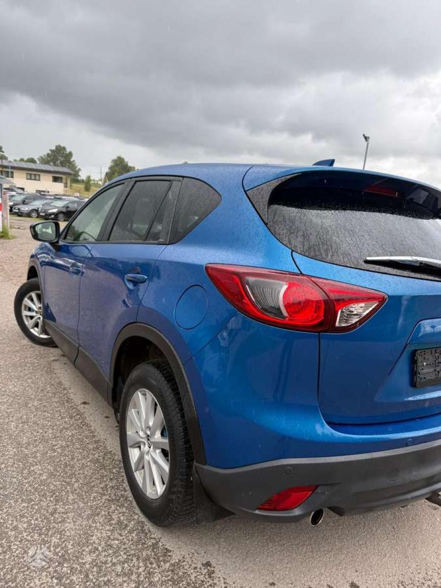 Zils Mazda CX-5 2013 Plungė, ar dzinēja tilpumu 2.19 L un nobraukumu 170 tūkst. km par 6400 €, foto 4 vietnē AUTOMOTO.COM.LV