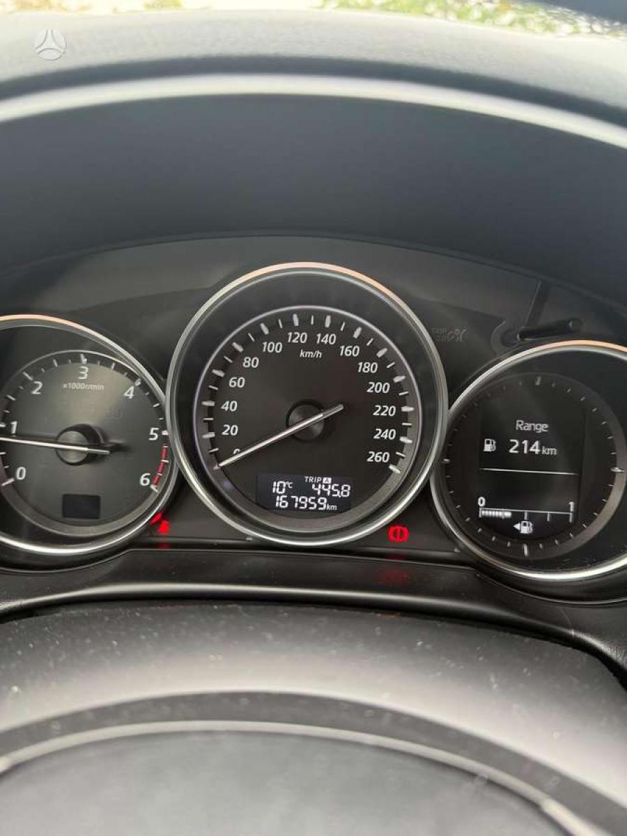 Zils Mazda CX-5 2013 Plungė, ar dzinēja tilpumu 2.19 L un nobraukumu 170 tūkst. km par 6400 €, foto 8 vietnē AUTOMOTO.COM.LV