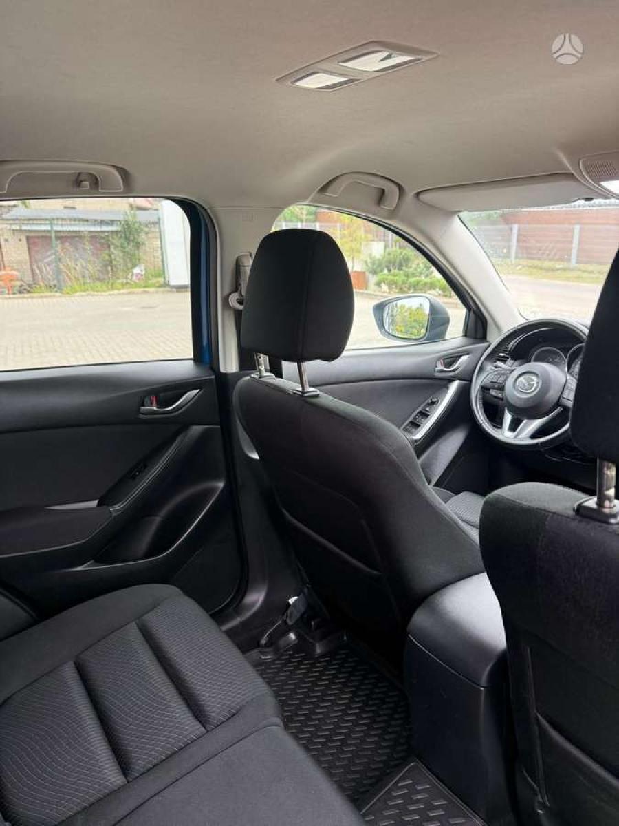 Zils Mazda CX-5 2013 Plungė, ar dzinēja tilpumu 2.19 L un nobraukumu 170 tūkst. km par 6400 €, foto 11 vietnē AUTOMOTO.COM.LV