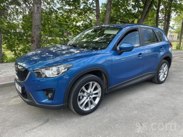Zils Mazda CX-5 2013 Cēsis, ar dzinēja tilpumu 2.20 L un nobraukumu 312 tūkst. km par 7250 €, foto 3 vietnē AUTOMOTO.COM.LV