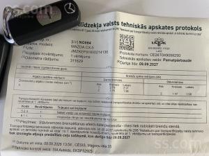 Zils Mazda CX-5 2013 Cēsis, ar dzinēja tilpumu 2.20 L un nobraukumu 312 tūkst. km par 7250 €, foto 12 vietnē AUTOMOTO.COM.LV