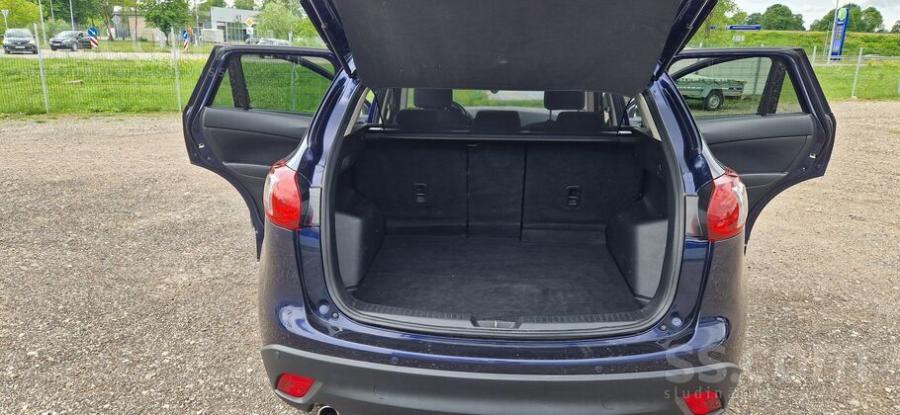 Blue Mazda CX-5 2014 in Daugavpils, with an engine capacity of 2.20 L and mileage of 235 thousand km for 7450 €, photo 26 on AUTOMOTO.COM.LV