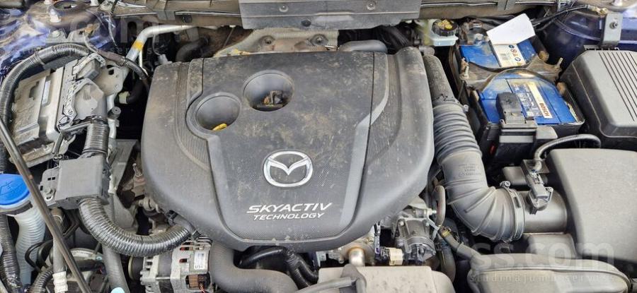 Blue Mazda CX-5 2014 in Daugavpils, with an engine capacity of 2.20 L and mileage of 235 thousand km for 7450 €, photo 29 on AUTOMOTO.COM.LV