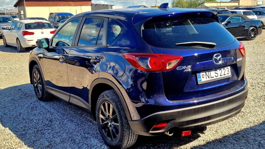 Blue Mazda CX-5 2014 in Kretinga, with an engine capacity of 2.50 L and mileage of 139 thousand km for 8699 €, photo 7 on AUTOMOTO.COM.LV