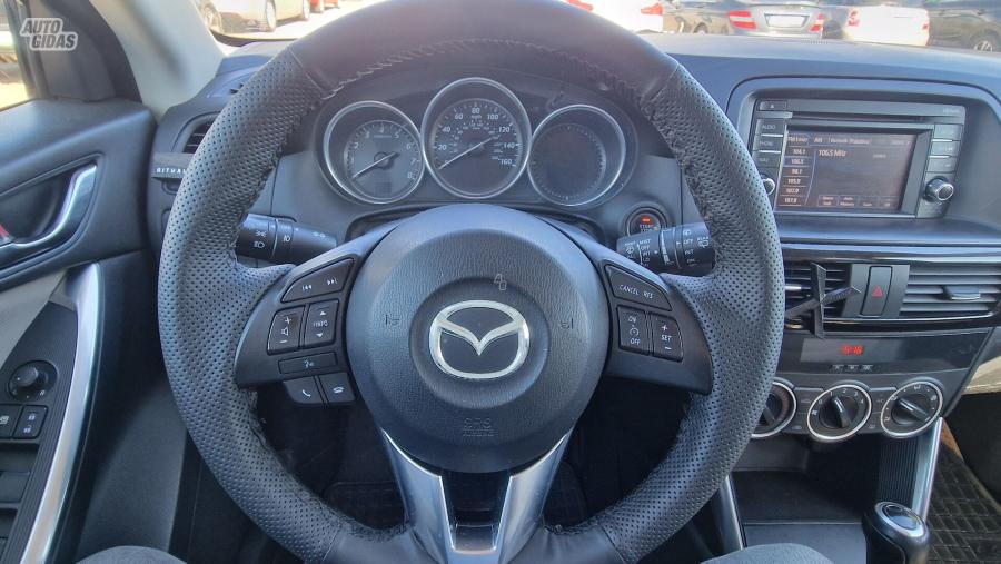 Blue Mazda CX-5 2014 in Kretinga, with an engine capacity of 2.50 L and mileage of 139 thousand km for 8699 €, photo 13 on AUTOMOTO.COM.LV