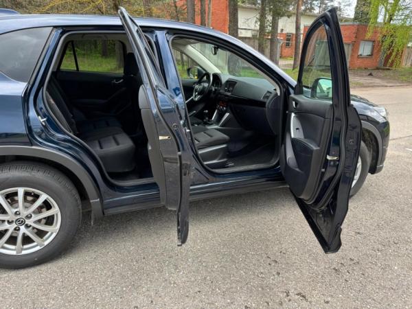 Blue Mazda CX-5 2014 in Riga, with an engine capacity of 2.20 L and mileage of 181 thousand km for 6900 €, photo 8 on AUTOMOTO.COM.LV