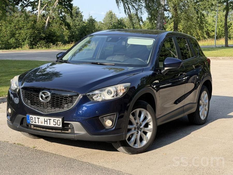 Zils Mazda CX-5 2014 Aizkraukle, ar dzinēja tilpumu 2.20 L un nobraukumu 166 tūkst. km par 6980 €, foto 1 vietnē AUTOMOTO.COM.LV