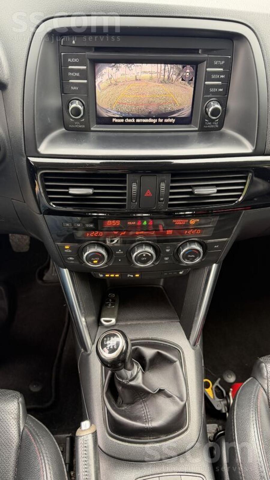 Zils Mazda CX-5 2014 Aizkraukle, ar dzinēja tilpumu 2.20 L un nobraukumu 166 tūkst. km par 6980 €, foto 8 vietnē AUTOMOTO.COM.LV