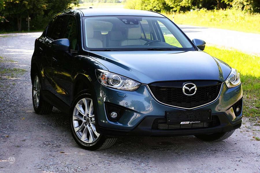 Zils Mazda CX-5 2014 Kretinga, ar dzinēja tilpumu 2.19 L un nobraukumu 193 tūkst. km par 7999 €, foto 3 vietnē AUTOMOTO.COM.LV