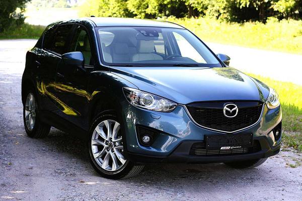 Blue Mazda CX-5 2014 in Kretinga, with an engine capacity of 2.19 L and mileage of 193 thousand km for 7999 €, photo 3 on AUTOMOTO.COM.LV