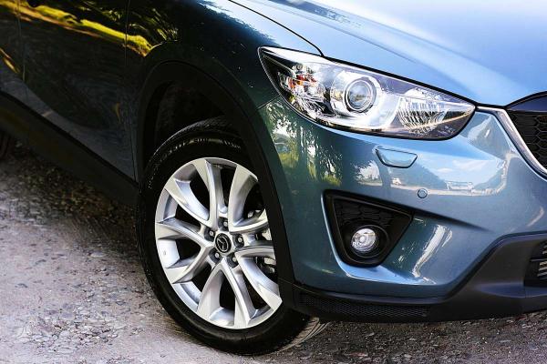 Blue Mazda CX-5 2014 in Kretinga, with an engine capacity of 2.19 L and mileage of 193 thousand km for 7999 €, photo 5 on AUTOMOTO.COM.LV