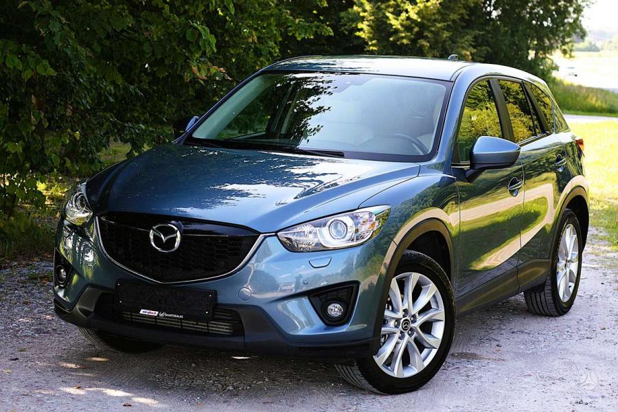 Zils Mazda CX-5 2014 Kretinga, ar dzinēja tilpumu 2.19 L un nobraukumu 193 tūkst. km par 7999 €, foto 7 vietnē AUTOMOTO.COM.LV