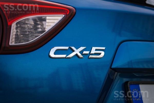 Blue Mazda CX-5 2014 in Riga, with an engine capacity of 2.00 L and mileage of 224 thousand km for 6750 €, photo 7 on AUTOMOTO.COM.LV