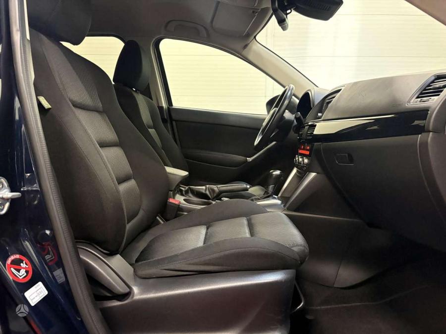 Blue Mazda CX-5 2014 in Vilnius, with an engine capacity of 2.19 L and mileage of 168 thousand km for 7490 €, photo 26 on AUTOMOTO.COM.LV