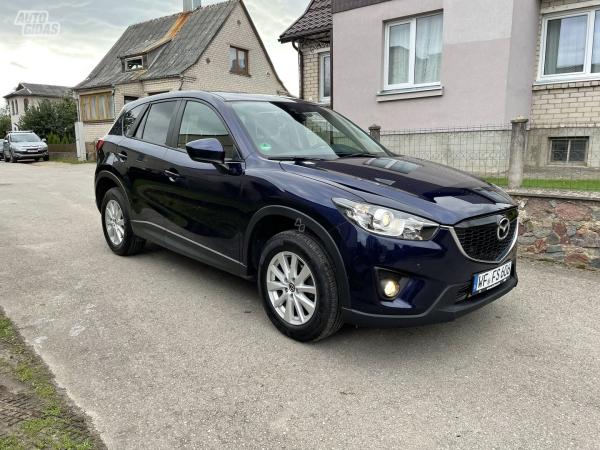 Blue Mazda CX-5 2014 in Raseiniai, with an engine capacity of 2.20 L and mileage of 177 thousand km for 6700 €, photo 3 on AUTOMOTO.COM.LV
