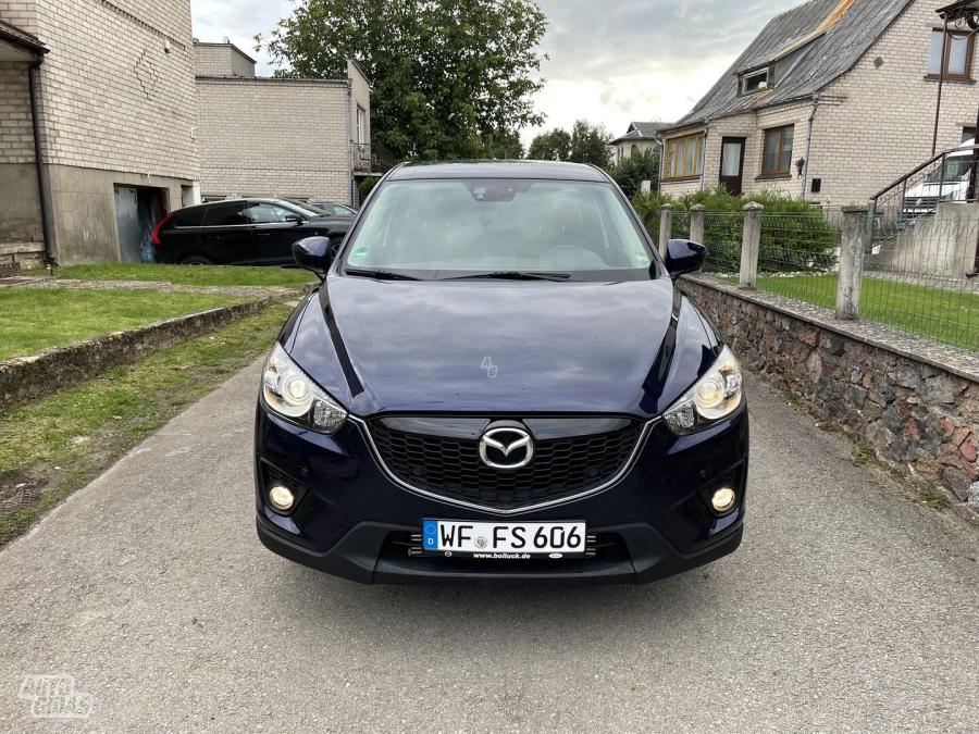 Zils Mazda CX-5 2014 Raseiniai, ar dzinēja tilpumu 2.20 L un nobraukumu 177 tūkst. km par 6700 €, foto 4 vietnē AUTOMOTO.COM.LV