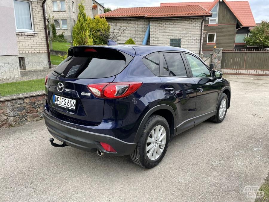 Zils Mazda CX-5 2014 Raseiniai, ar dzinēja tilpumu 2.20 L un nobraukumu 177 tūkst. km par 6700 €, foto 6 vietnē AUTOMOTO.COM.LV