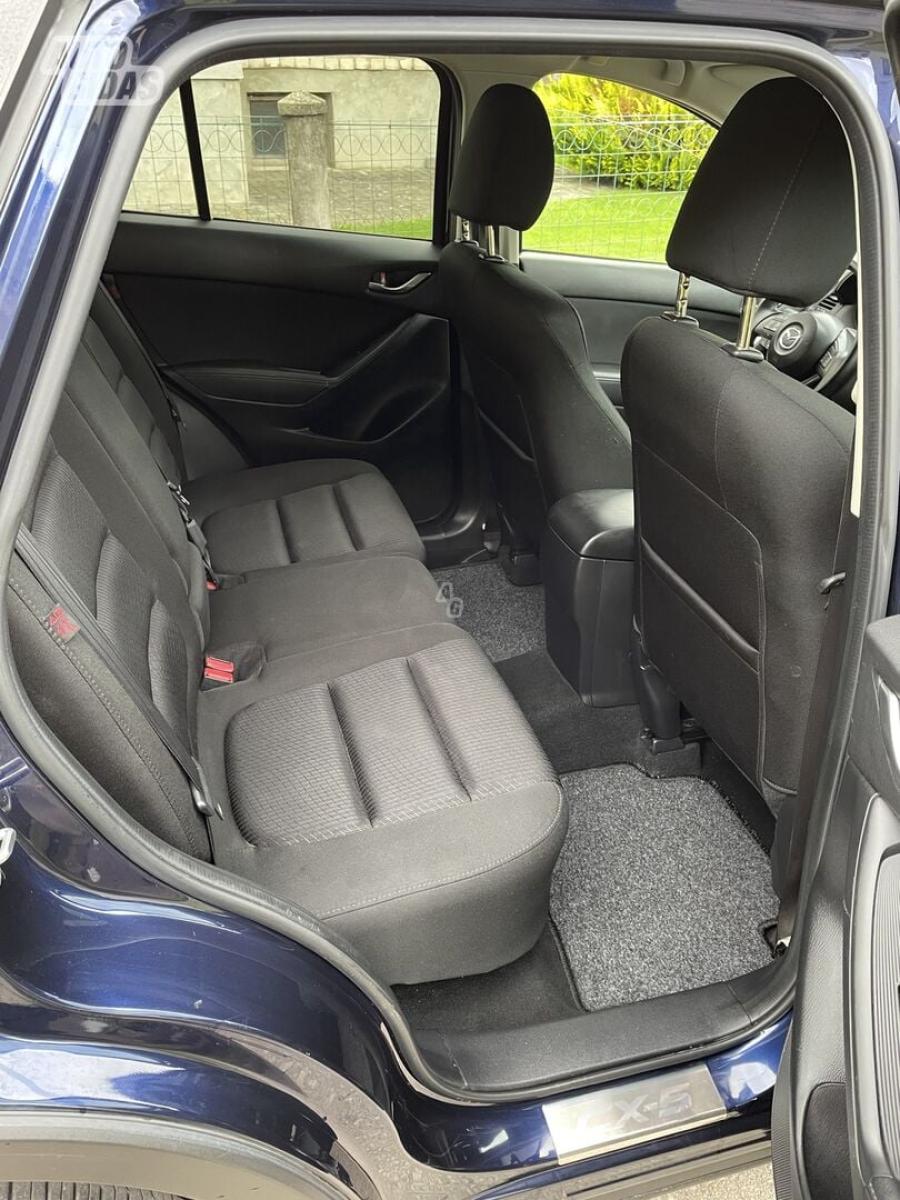Zils Mazda CX-5 2014 Raseiniai, ar dzinēja tilpumu 2.20 L un nobraukumu 177 tūkst. km par 6700 €, foto 11 vietnē AUTOMOTO.COM.LV