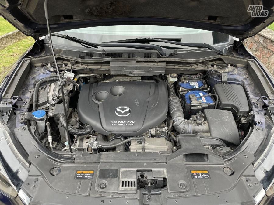 Zils Mazda CX-5 2014 Raseiniai, ar dzinēja tilpumu 2.20 L un nobraukumu 177 tūkst. km par 6700 €, foto 17 vietnē AUTOMOTO.COM.LV