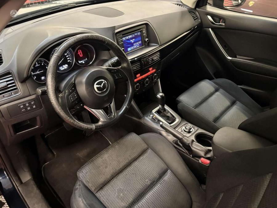Blue Mazda CX-5 2014 in Vilnius, with an engine capacity of 2.19 L and mileage of 168 thousand km for 6490 €, photo 11 on AUTOMOTO.COM.LV