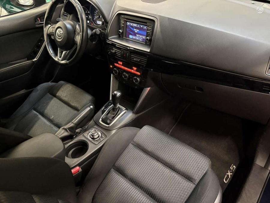 Blue Mazda CX-5 2014 in Vilnius, with an engine capacity of 2.19 L and mileage of 168 thousand km for 6490 €, photo 16 on AUTOMOTO.COM.LV