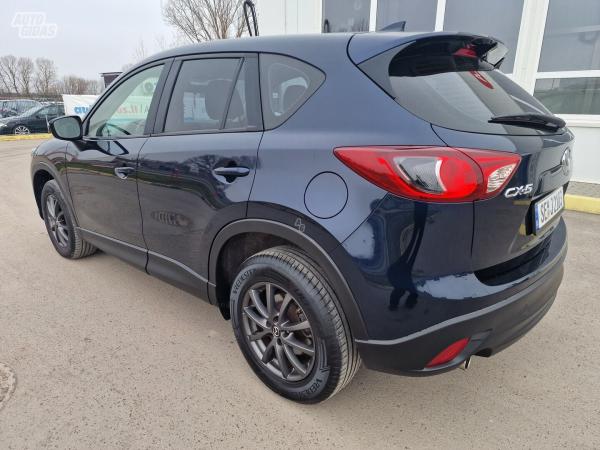 Blue Mazda CX-5 2015 in Kretinga, with an engine capacity of 2.20 L and mileage of 164 thousand km for 6900 €, photo 4 on AUTOMOTO.COM.LV