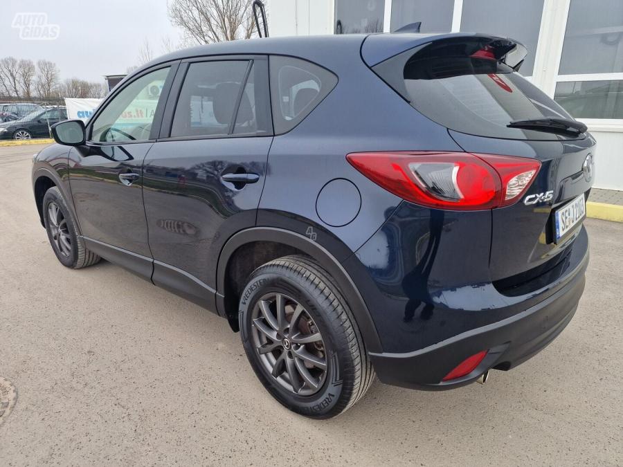Zils Mazda CX-5 2015 Kretinga, ar dzinēja tilpumu 2.20 L un nobraukumu 164 tūkst. km par 6900 €, foto 5 vietnē AUTOMOTO.COM.LV