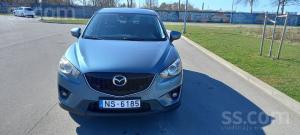 Zils Mazda CX-5 2015 Liepāja, ar dzinēja tilpumu 2.20 L un nobraukumu 204 tūkst. km par 7500 €, foto  vietnē AUTOMOTO.COM.LV