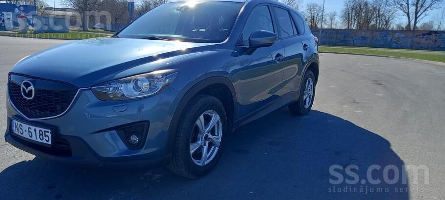 Zils Mazda CX-5 2015 Liepāja, ar dzinēja tilpumu 2.20 L un nobraukumu 204 tūkst. km par 7500 €, foto 4 vietnē AUTOMOTO.COM.LV