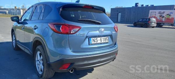 Zils Mazda CX-5 2015 Liepāja, ar dzinēja tilpumu 2.20 L un nobraukumu 204 tūkst. km par 7500 €, foto 5 vietnē AUTOMOTO.COM.LV