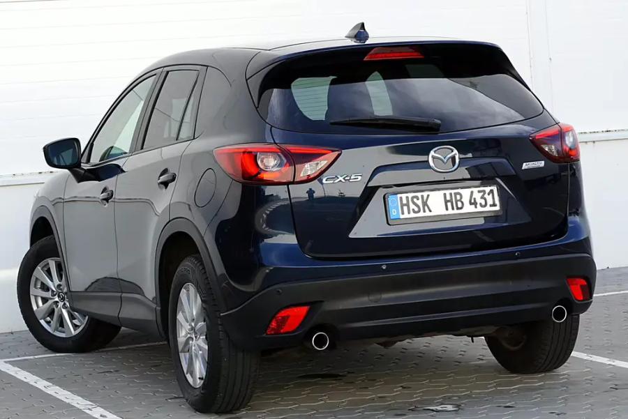 Blue Mazda CX-5 2015 in Riga, with an engine capacity of 2.20 L and mileage of 165 thousand km for 7500 €, photo 9 on AUTOMOTO.COM.LV