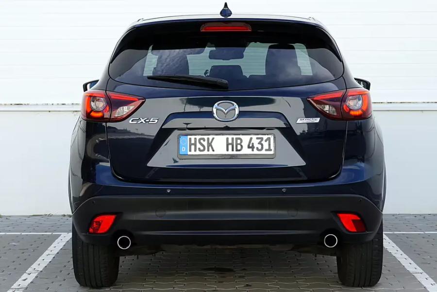 Blue Mazda CX-5 2015 in Riga, with an engine capacity of 2.20 L and mileage of 165 thousand km for 7500 €, photo 10 on AUTOMOTO.COM.LV