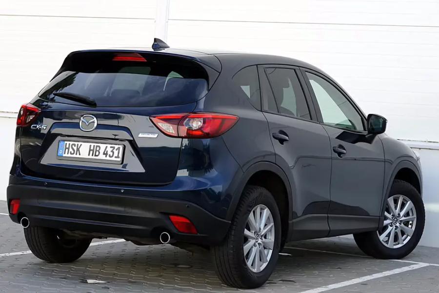 Blue Mazda CX-5 2015 in Riga, with an engine capacity of 2.20 L and mileage of 165 thousand km for 7500 €, photo 11 on AUTOMOTO.COM.LV