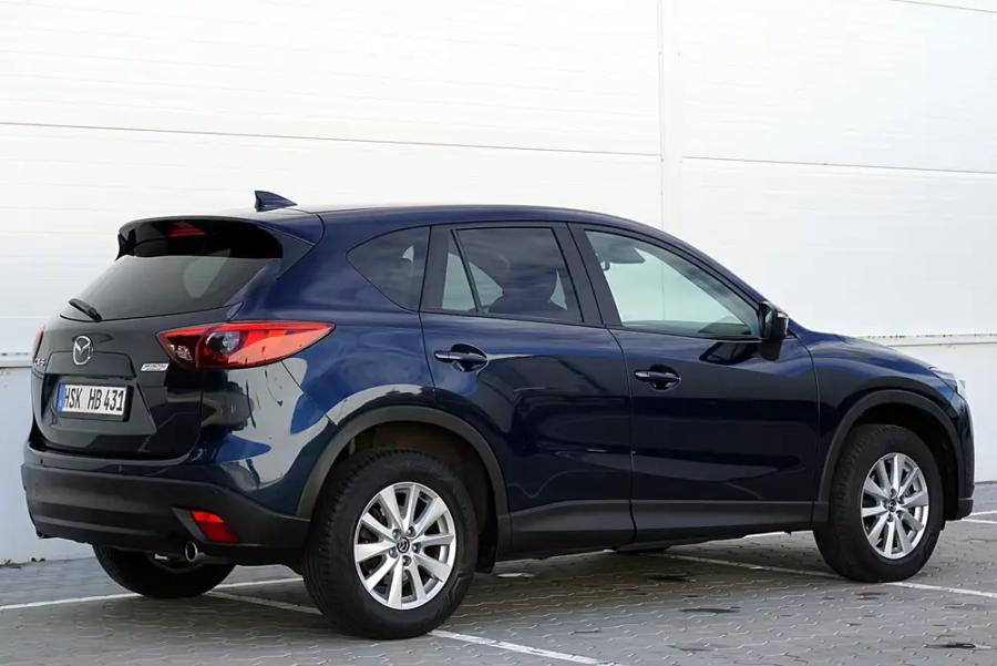Blue Mazda CX-5 2015 in Riga, with an engine capacity of 2.20 L and mileage of 165 thousand km for 7500 €, photo 12 on AUTOMOTO.COM.LV