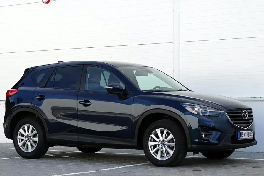 Blue Mazda CX-5 2015 in Riga, with an engine capacity of 2.20 L and mileage of 165 thousand km for 7500 €, photo 14 on AUTOMOTO.COM.LV