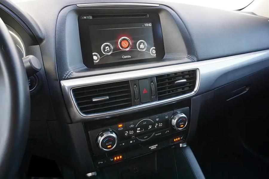 Blue Mazda CX-5 2015 in Riga, with an engine capacity of 2.20 L and mileage of 165 thousand km for 7500 €, photo 22 on AUTOMOTO.COM.LV