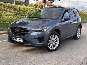 Синий Мазда СХ-5 2015 в Ионава, объемом двигателя 2.19 л и пробегом 287 тыс. км за 8999 €, фото  на AUTOMOTO.COM.LV