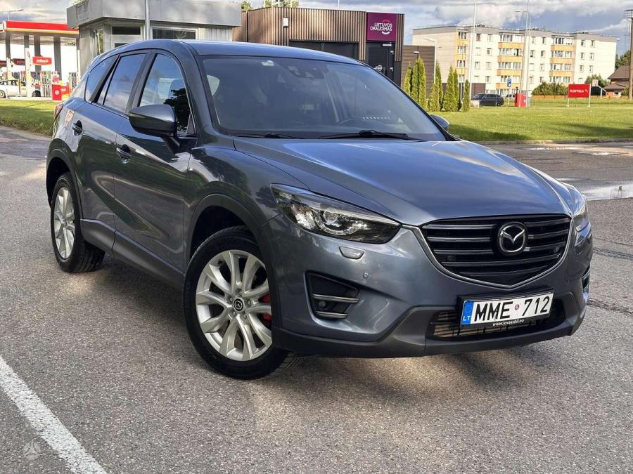 Zils Mazda CX-5 2015 Jonava, ar dzinēja tilpumu 2.19 L un nobraukumu 287 tūkst. km par 8999 €, foto 17 vietnē AUTOMOTO.COM.LV