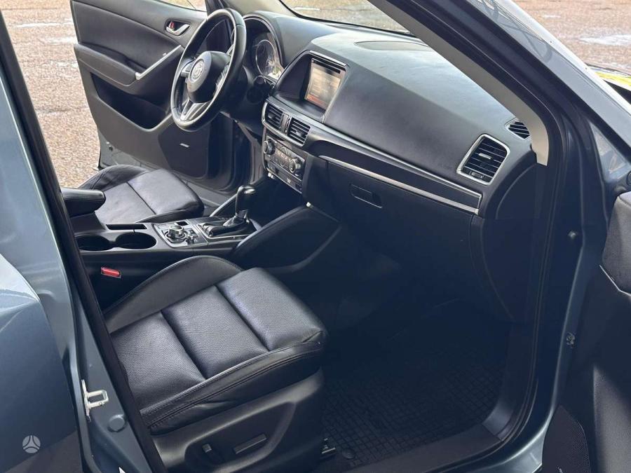 Zils Mazda CX-5 2015 Jonava, ar dzinēja tilpumu 2.19 L un nobraukumu 287 tūkst. km par 8999 €, foto 36 vietnē AUTOMOTO.COM.LV