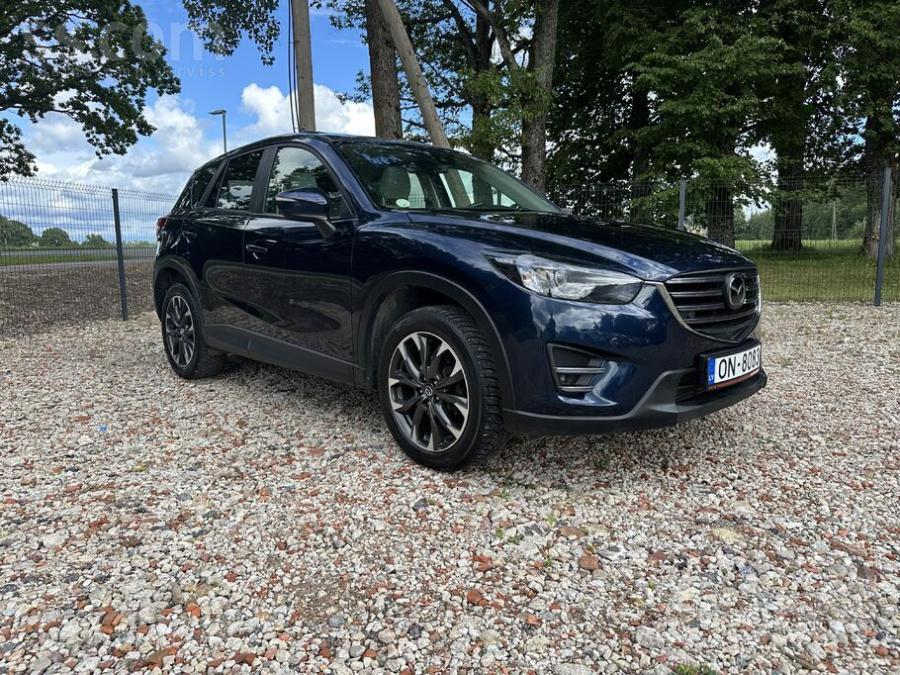 Zils Mazda CX-5 2015 Cēsis, ar dzinēja tilpumu 2.20 L un nobraukumu 0 tūkst. km par 9900 €, foto 1 vietnē AUTOMOTO.COM.LV