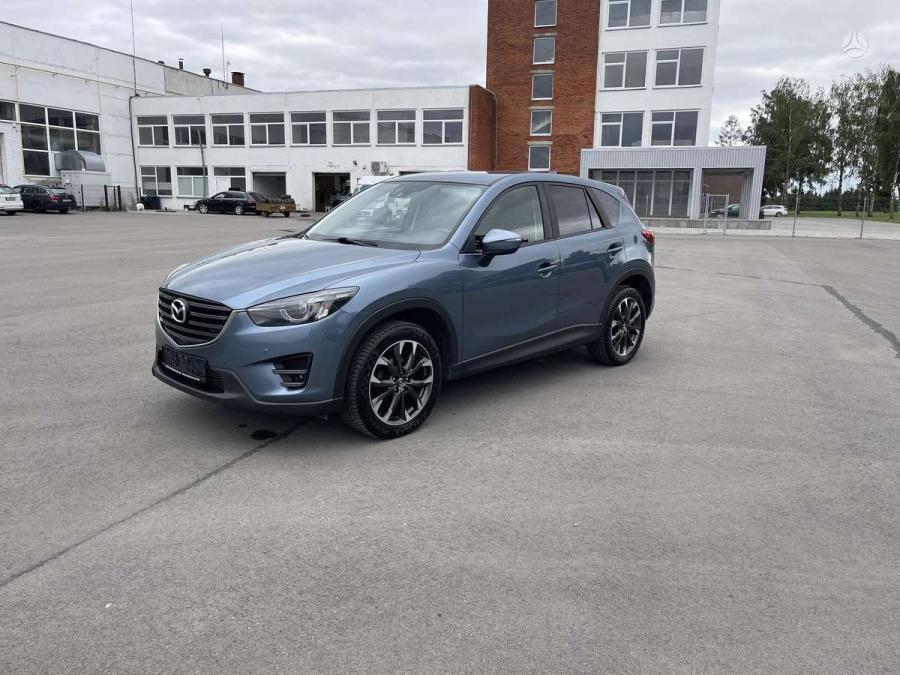 Blue Mazda CX-5 2015 in Marijampole, with an engine capacity of 2.19 L and mileage of 187 thousand km for 7800 €, photo 10 on AUTOMOTO.COM.LV
