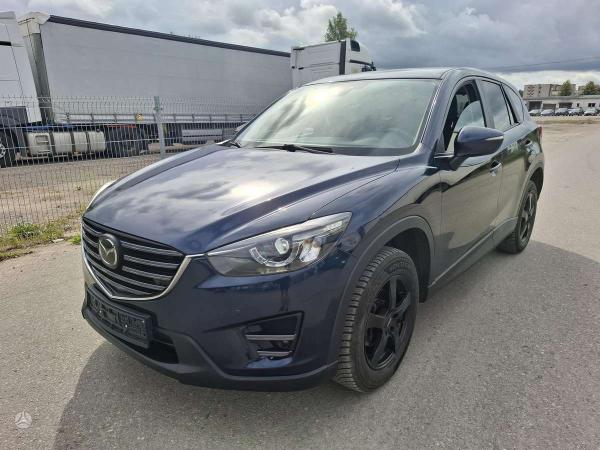 Blue Mazda CX-5 2015 in Prienai, with an engine capacity of 2.20 L and mileage of 192 thousand km for 7550 €, photo 1 on AUTOMOTO.COM.LV