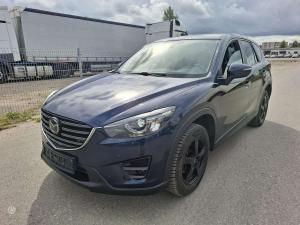 Zils Mazda CX-5 2015 Prienai, ar dzinēja tilpumu 2.20 L un nobraukumu 192 tūkst. km par 7550 €, foto  vietnē AUTOMOTO.COM.LV