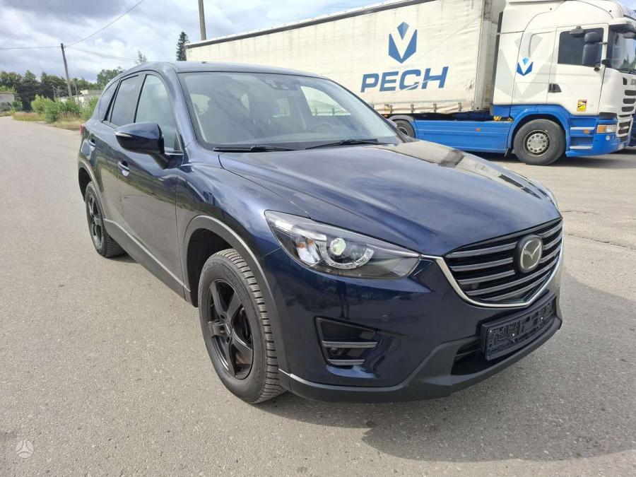 Zils Mazda CX-5 2015 Prienai, ar dzinēja tilpumu 2.20 L un nobraukumu 192 tūkst. km par 7550 €, foto 3 vietnē AUTOMOTO.COM.LV