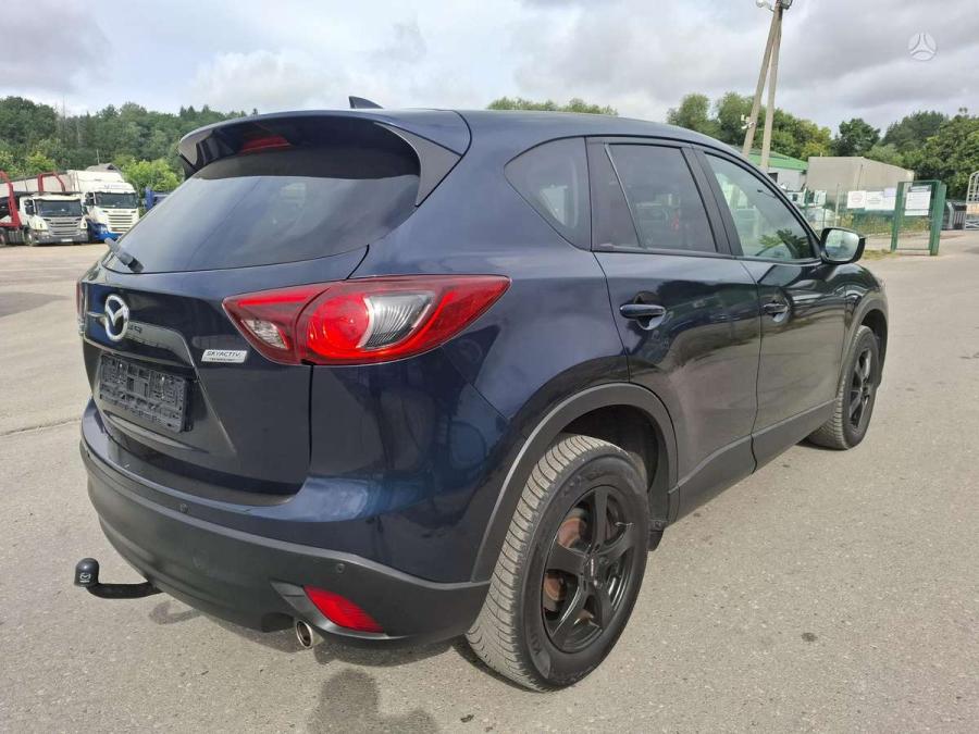 Zils Mazda CX-5 2015 Prienai, ar dzinēja tilpumu 2.20 L un nobraukumu 192 tūkst. km par 7550 €, foto 4 vietnē AUTOMOTO.COM.LV