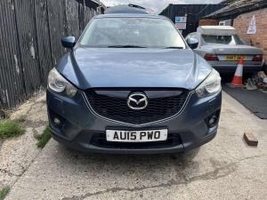 Blue Mazda CX-5 2015 in Kaunas, with an engine capacity of 2.19 L and mileage of 200 thousand km for 900 €, photo  on AUTOMOTO.COM.LV