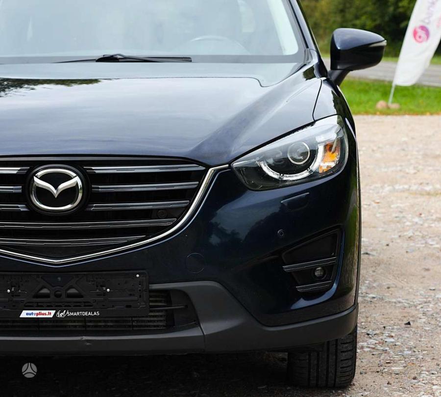 Blue Mazda CX-5 2015 in Kretinga, with an engine capacity of 2.19 L and mileage of 191 thousand km for 8599 €, photo 7 on AUTOMOTO.COM.LV